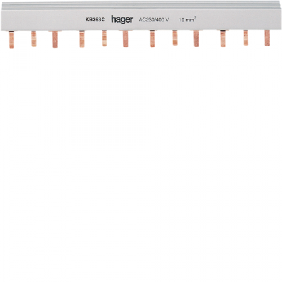 KB363C Insulated busbar prong - KB363C | Components4Automation