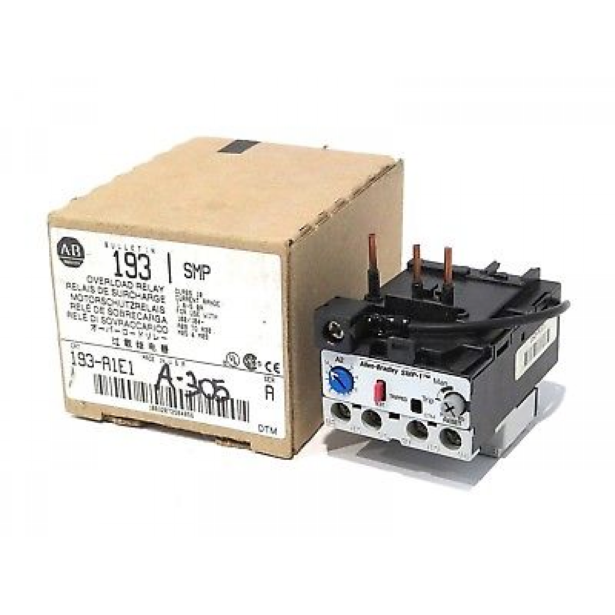 193-A1E1 Overload Relay Allen Bradley - 193-A1E1 | Components4Automation